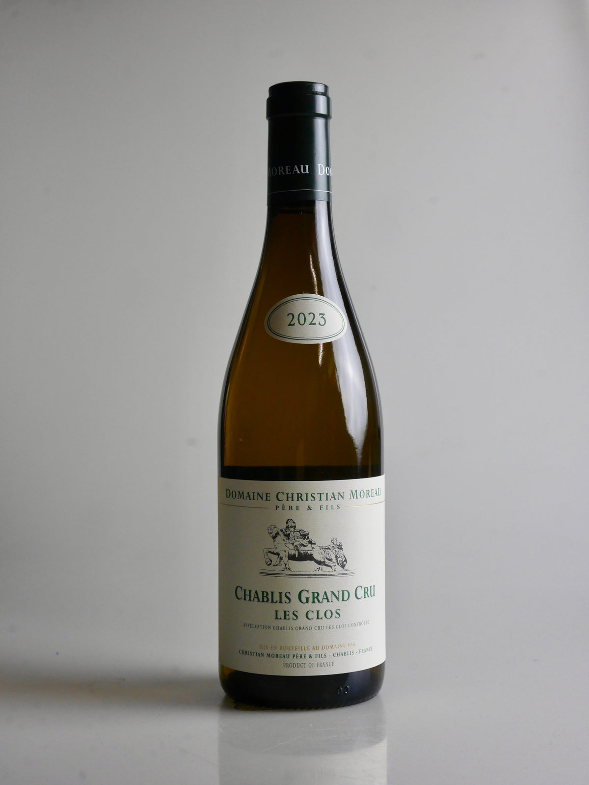 Domaine Christian Moreau Père et Fils, Chablis Grand Cru Les Clos 2023